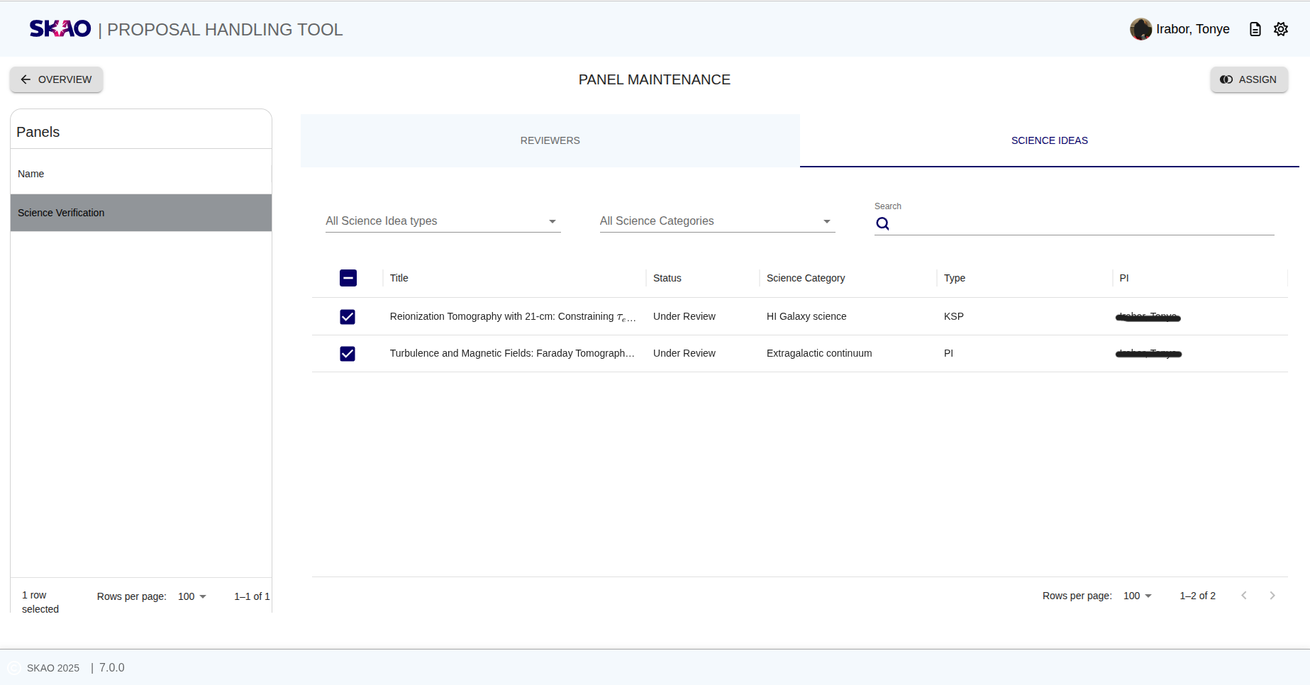 Panel Management — ska-oso-pht-ui 10.0.0 documentation
